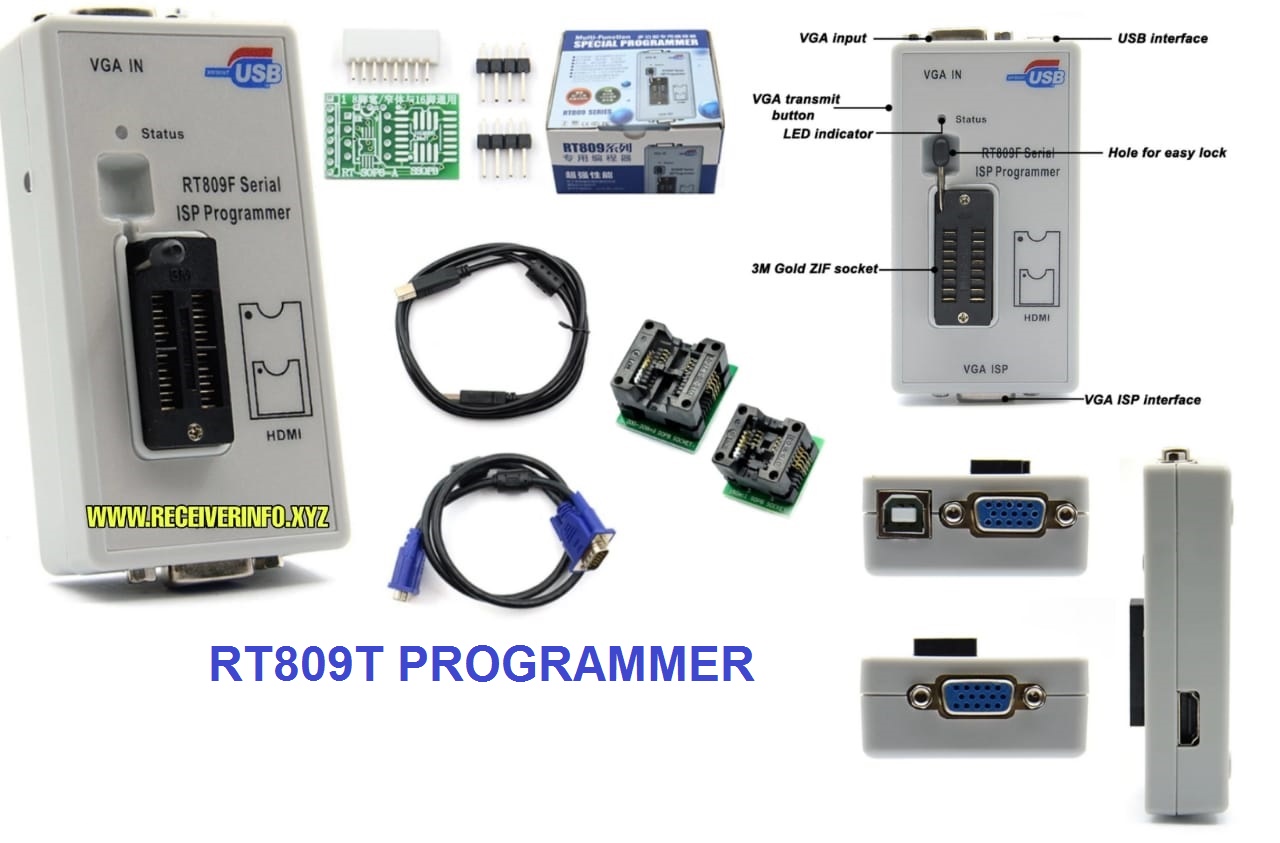 تحديثات للمبرمجة RT809F لشهر 2022/3 - مصراوى سات